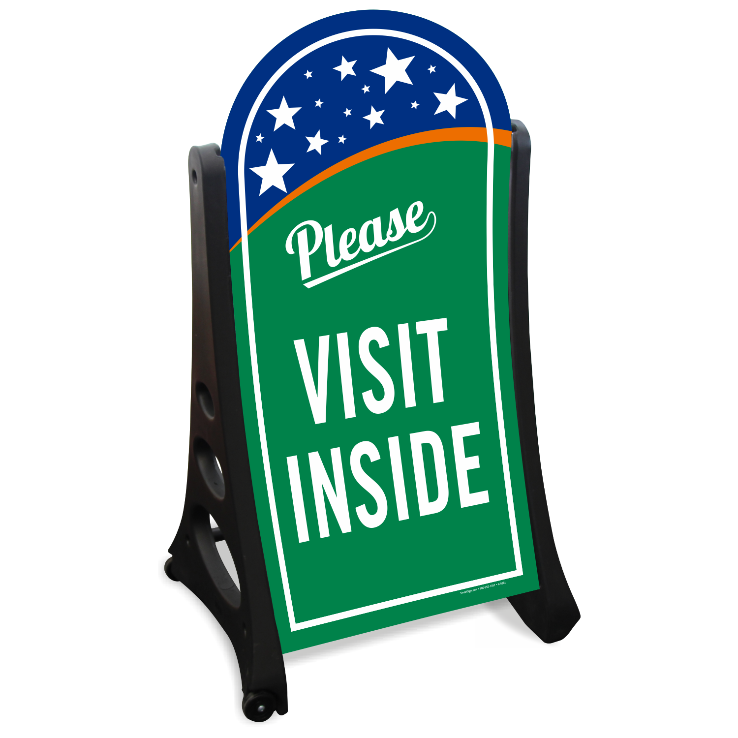 Come In We are Open A-Frame Sidewalk Sign
