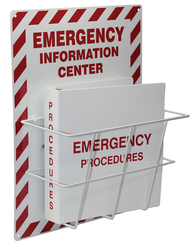 Emergency Information Center Kit Signs, SKU: S2-1124