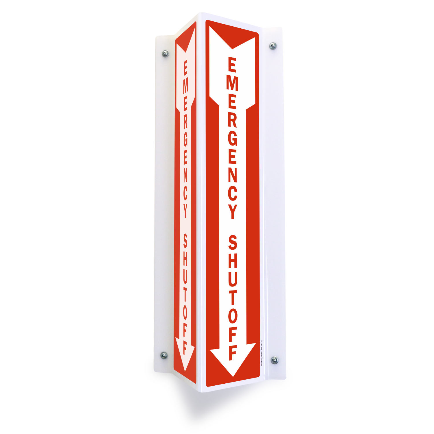 Emergency Shut Off Signs, Fire and Emergency Signs, SKU: S-4640
