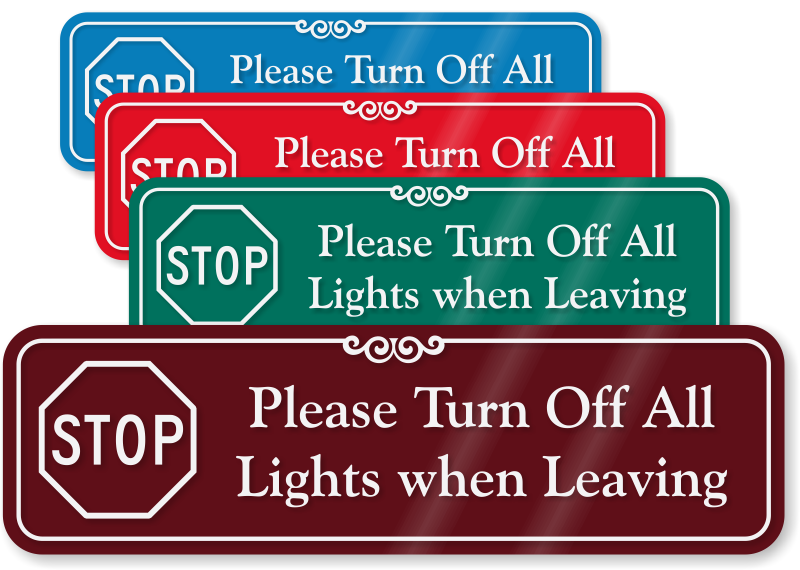 Asl Sign Turn Off Lights Light